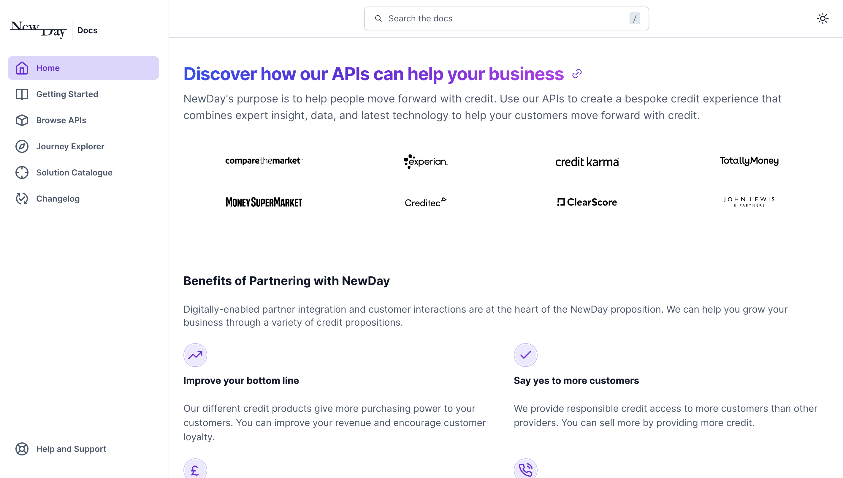 NewDay Developer Portal (2024) | DevPortal Awards